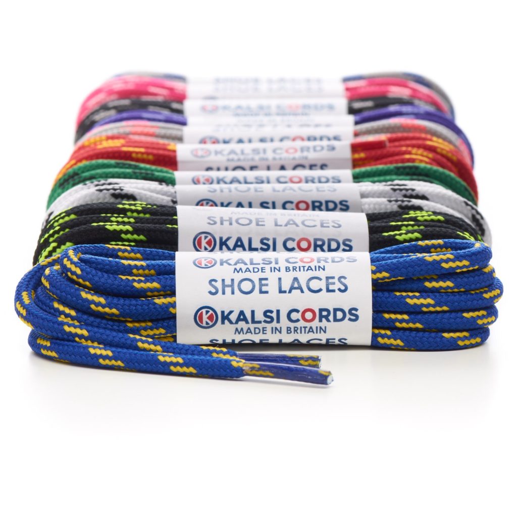 Buy Round Shoe Laces Online | Made in the UK | Kalsi Cords