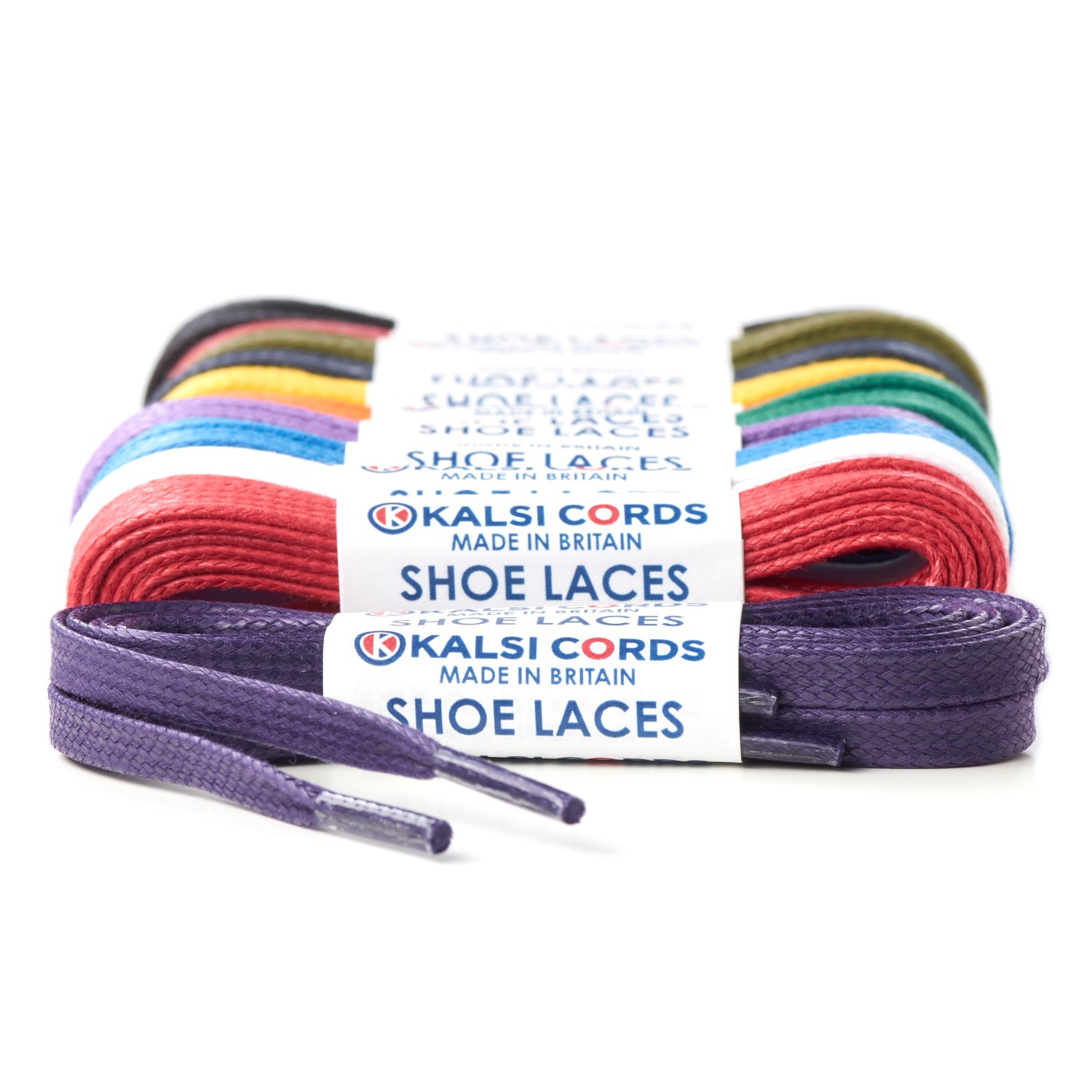 Waxed Shoe Laces | 100% Cotton with Wax | Kalsi Cords
