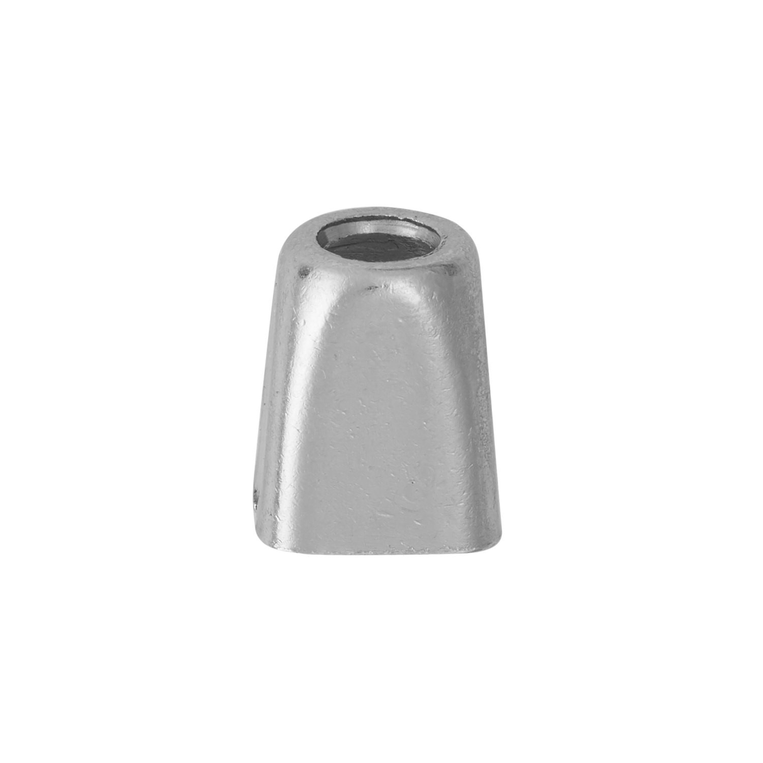 Bell Shape Metal Toggle Cord End Tidy Silver - Kalsi Cords UK Supplier