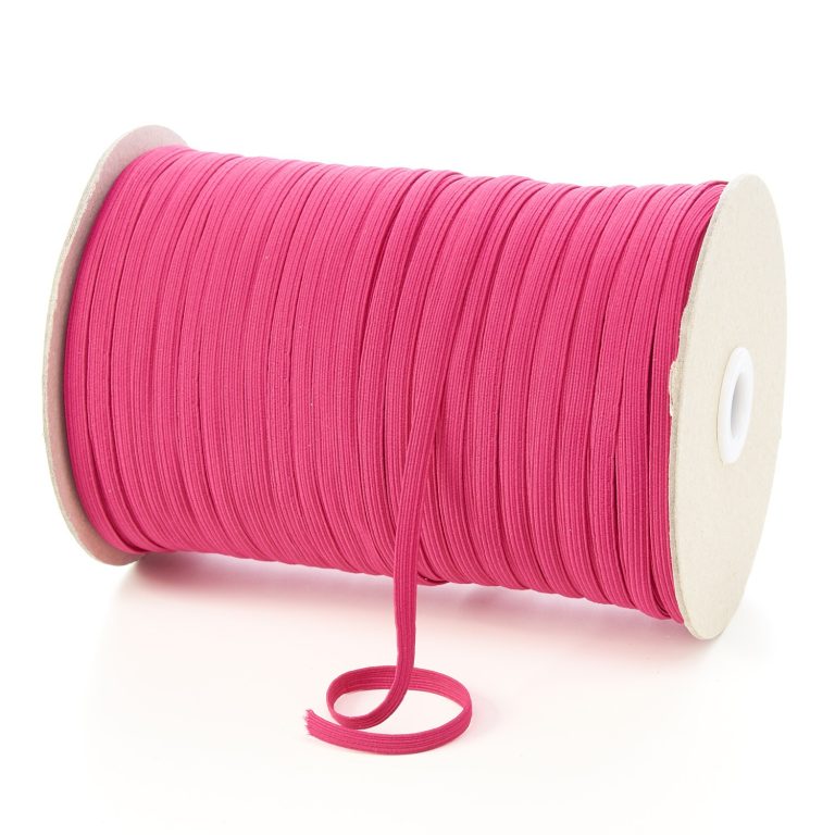 Kalsi Cords | 6mm 8 Cord Flat Braided Elastic