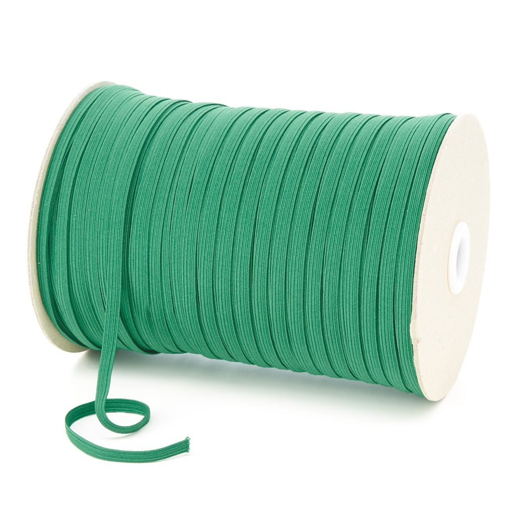Kalsi Cords | 6mm 8 Cord Flat Braided Elastic