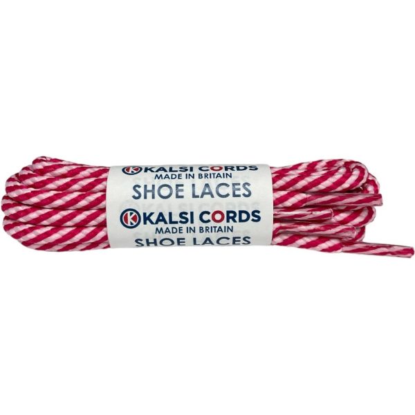 Twisted Spiral Pattern 5mm Round Cord Shoe Laces | Kalsi Cords
